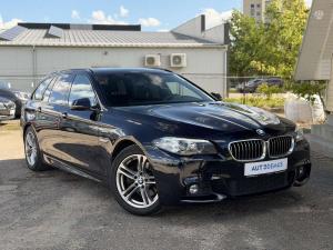 Blue BMW 520 2015 in Mazeikiai, with an engine capacity of 2.00 L and mileage of 328 thousand km for 13500 €, photo 3 on AUTOMOTO.COM.LV