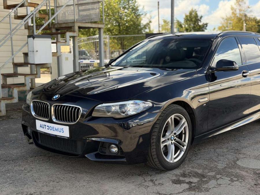 Blue BMW 520 2015 in Mazeikiai, with an engine capacity of 2.00 L and mileage of 328 thousand km for 13500 €, photo 6 on AUTOMOTO.COM.LV