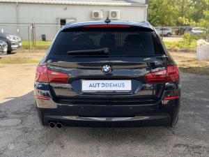 Blue BMW 520 2015 in Mazeikiai, with an engine capacity of 2.00 L and mileage of 328 thousand km for 13500 €, photo 10 on AUTOMOTO.COM.LV
