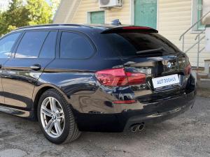 Blue BMW 520 2015 in Mazeikiai, with an engine capacity of 2.00 L and mileage of 328 thousand km for 13500 €, photo 11 on AUTOMOTO.COM.LV