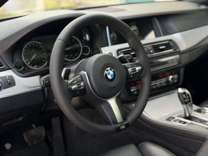 Blue BMW 520 2015 in Mazeikiai, with an engine capacity of 2.00 L and mileage of 328 thousand km for 13500 €, photo 14 on AUTOMOTO.COM.LV