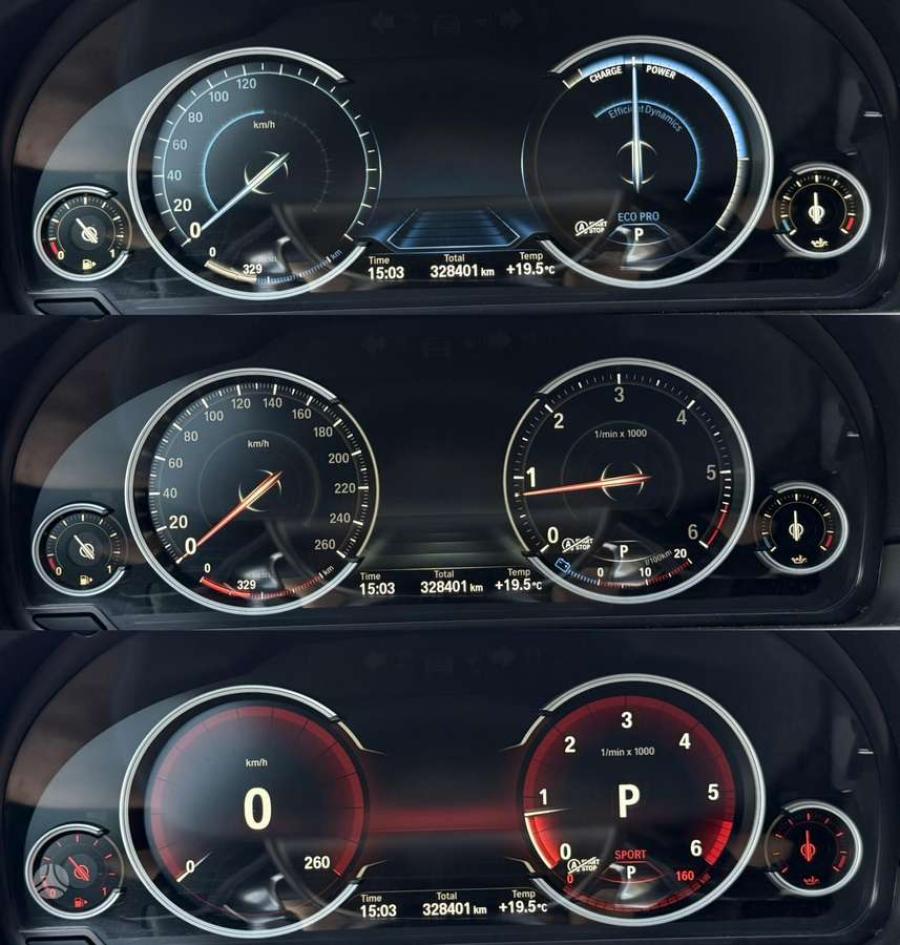 Blue BMW 520 2015 in Mazeikiai, with an engine capacity of 2.00 L and mileage of 328 thousand km for 13500 €, photo 36 on AUTOMOTO.COM.LV