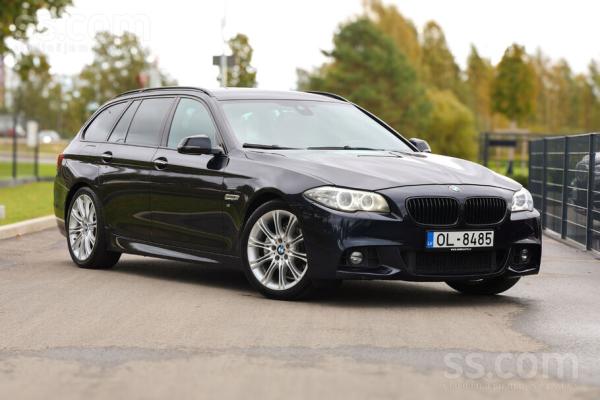 Blue BMW 520 2015 in Jelgava, with an engine capacity of 2.00 L and mileage of 354 thousand km for 11350 €, photo 4 on AUTOMOTO.COM.LV