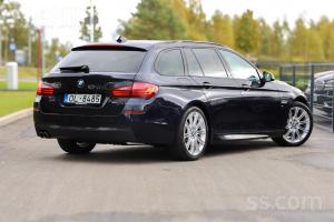 Blue BMW 520 2015 in Jelgava, with an engine capacity of 2.00 L and mileage of 354 thousand km for 11350 €, photo 5 on AUTOMOTO.COM.LV