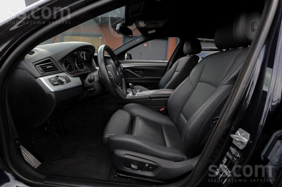 Blue BMW 520 2015 in Jelgava, with an engine capacity of 2.00 L and mileage of 354 thousand km for 11350 €, photo 8 on AUTOMOTO.COM.LV