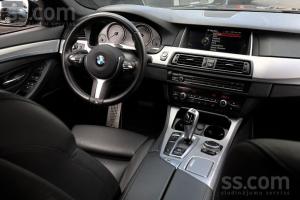 Blue BMW 520 2015 in Jelgava, with an engine capacity of 2.00 L and mileage of 354 thousand km for 11350 €, photo 13 on AUTOMOTO.COM.LV