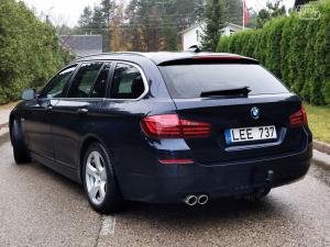 Blue BMW 520 2015 in Anyksciai, with an engine capacity of 2.00 L and mileage of 330 thousand km for 7500 €, photo 4 on AUTOMOTO.COM.LV
