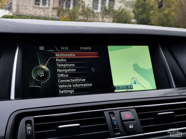 Blue BMW 520 2015 in Anyksciai, with an engine capacity of 2.00 L and mileage of 330 thousand km for 7500 €, photo 11 on AUTOMOTO.COM.LV