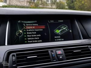 Blue BMW 520 2015 in Anyksciai, with an engine capacity of 2.00 L and mileage of 330 thousand km for 7500 €, photo 12 on AUTOMOTO.COM.LV