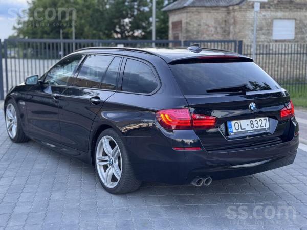 Blue BMW 520 2016 in Jelgava, with an engine capacity of 2.00 L and mileage of 253 thousand km for 11400 €, photo 7 on AUTOMOTO.COM.LV