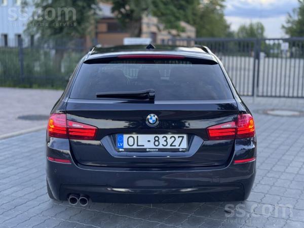 Blue BMW 520 2016 in Jelgava, with an engine capacity of 2.00 L and mileage of 253 thousand km for 11400 €, photo 8 on AUTOMOTO.COM.LV