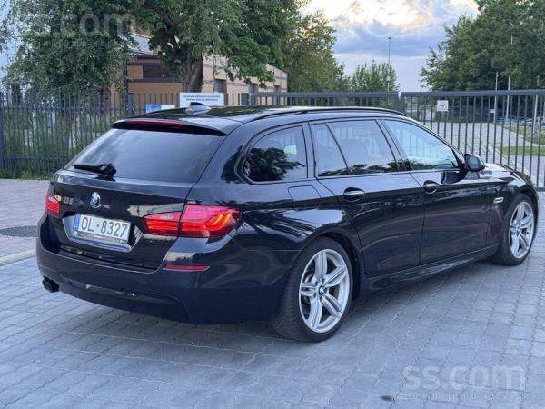 Blue BMW 520 2016 in Jelgava, with an engine capacity of 2.00 L and mileage of 253 thousand km for 11400 €, photo 9 on AUTOMOTO.COM.LV