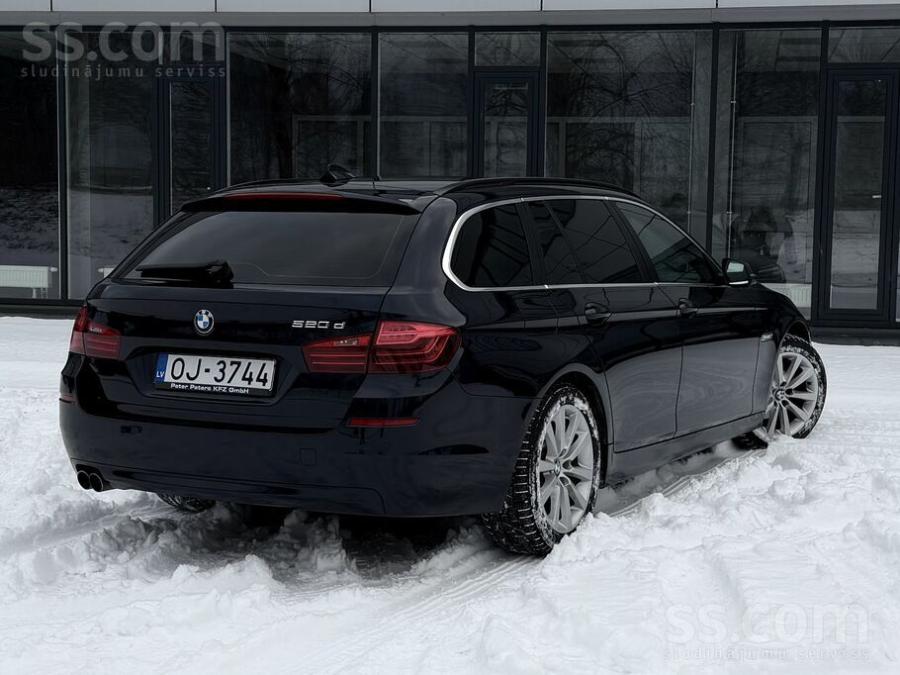 Zils BMW 520 2016 Tukums, ar dzinēja tilpumu 2.00 L un nobraukumu 215 tūkst. km par 13890 €, foto 7 vietnē AUTOMOTO.COM.LV