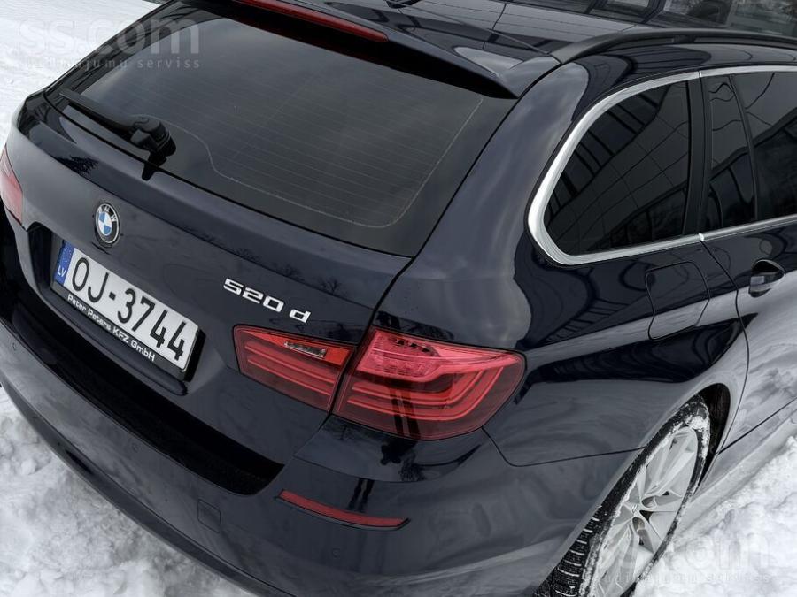 Zils BMW 520 2016 Tukums, ar dzinēja tilpumu 2.00 L un nobraukumu 215 tūkst. km par 13890 €, foto 8 vietnē AUTOMOTO.COM.LV