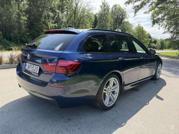 Blue BMW 520 2016 in Marijampole, with an engine capacity of 2.00 L and mileage of 420 thousand km for 12500 €, photo 5 on AUTOMOTO.COM.LV