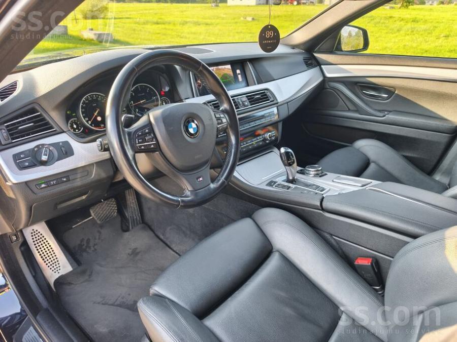 Zils BMW 520 2016 Tukums, ar dzinēja tilpumu 2.00 L un nobraukumu 281 tūkst. km par 14500 €, foto 9 vietnē AUTOMOTO.COM.LV