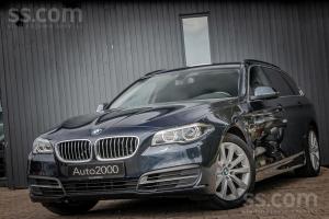 Blue BMW 520 2016 in Tukums, with an engine capacity of 2.00 L and mileage of 219 thousand km for 13700 €, photo 3 on AUTOMOTO.COM.LV