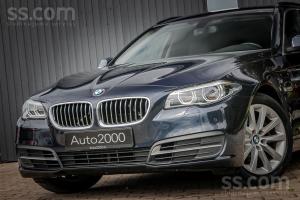Blue BMW 520 2016 in Tukums, with an engine capacity of 2.00 L and mileage of 219 thousand km for 13700 €, photo 6 on AUTOMOTO.COM.LV