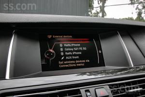 Blue BMW 520 2016 in Tukums, with an engine capacity of 2.00 L and mileage of 219 thousand km for 13700 €, photo 36 on AUTOMOTO.COM.LV