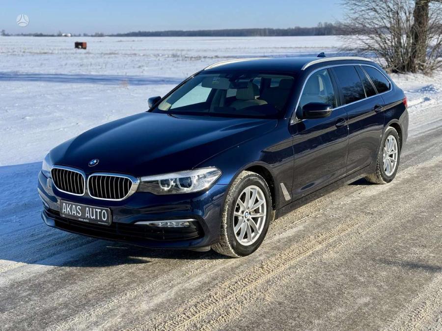 Zils BMW 520 2017 Vilkaviškis, ar dzinēja tilpumu 2.00 L un nobraukumu 195 tūkst. km par 17200 €, foto 1 vietnē AUTOMOTO.COM.LV