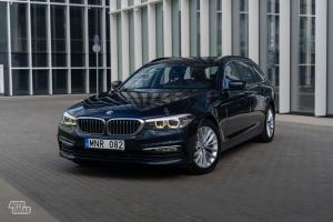 Blue BMW 520 2017 in Vilnius, with an engine capacity of 2.00 L and mileage of 250 thousand km for 17950 €, photo  on AUTOMOTO.COM.LV