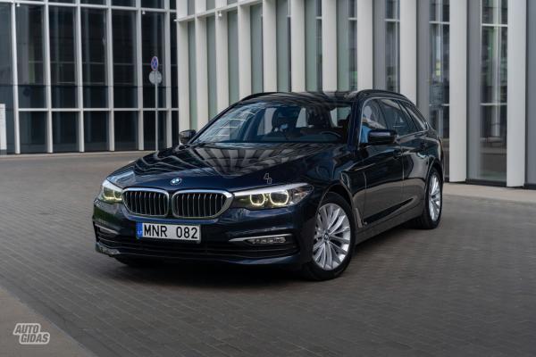 Zils BMW 520 2017 Viļņa, ar dzinēja tilpumu 2.00 L un nobraukumu 250 tūkst. km par 17950 €, foto  vietnē AUTOMOTO.COM.LV