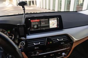 Blue BMW 520 2017 in Vilnius, with an engine capacity of 2.00 L and mileage of 250 thousand km for 17950 €, photo 23 on AUTOMOTO.COM.LV