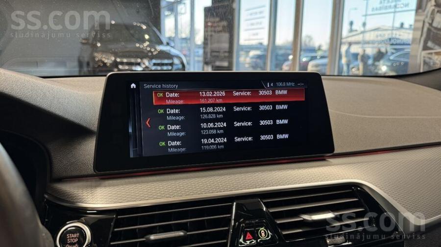 Синий БМВ 520 2017 в Рига, объемом двигателя 2.00 л и пробегом 163 тыс. км за 18490 €, фото 29 на AUTOMOTO.COM.LV