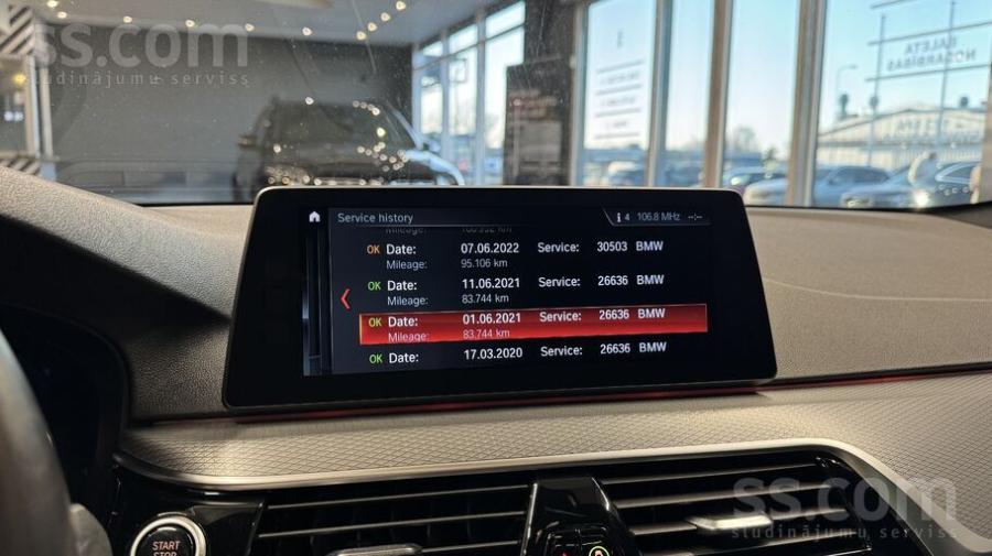 Синий БМВ 520 2017 в Рига, объемом двигателя 2.00 л и пробегом 163 тыс. км за 18490 €, фото 30 на AUTOMOTO.COM.LV