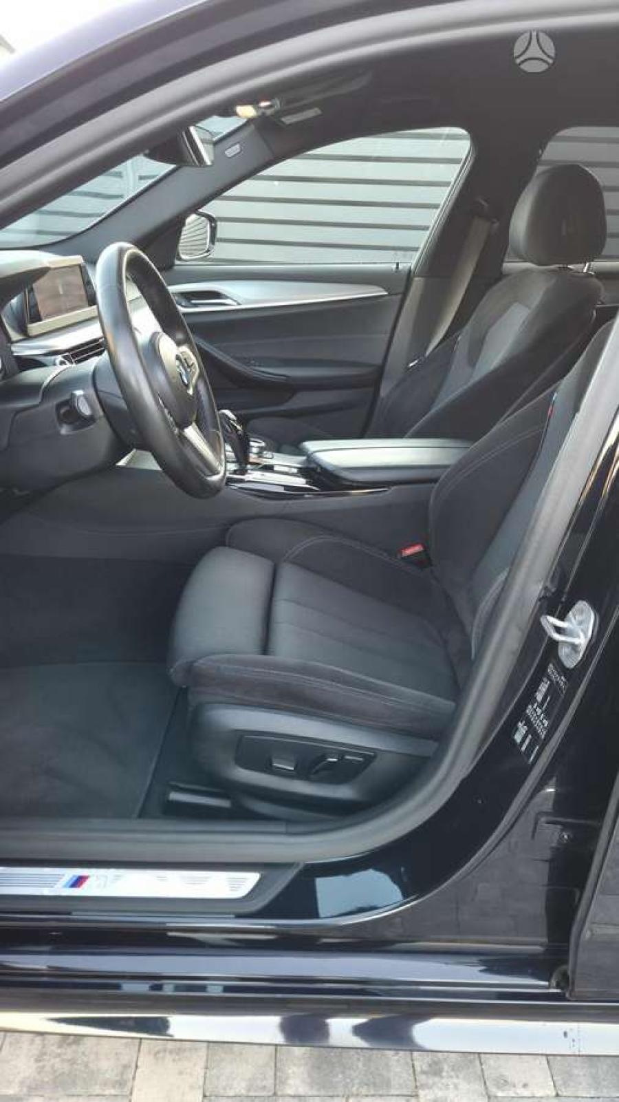 Blue BMW 520 2017 in Kaunas, with an engine capacity of 2.00 L and mileage of 210 thousand km for 16700 €, photo 19 on AUTOMOTO.COM.LV