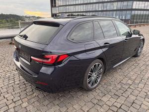 Blue BMW 520 2017 in Kaunas, with an engine capacity of 2.00 L and mileage of 115 thousand km for 19450 €, photo 9 on AUTOMOTO.COM.LV
