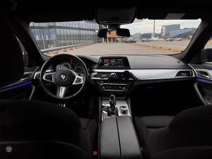 Blue BMW 520 2017 in Kaunas, with an engine capacity of 2.00 L and mileage of 115 thousand km for 19450 €, photo 16 on AUTOMOTO.COM.LV
