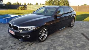 Blue BMW 520 2017 in Kaunas, with an engine capacity of 2.00 L and mileage of 210 thousand km for 16700 €, photo 4 on AUTOMOTO.COM.LV