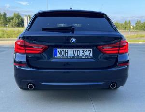 Blue BMW 520 2017 in Vilnius, with an engine capacity of 2.00 L and mileage of 210 thousand km for 17000 €, photo 7 on AUTOMOTO.COM.LV