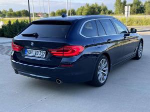 Blue BMW 520 2017 in Vilnius, with an engine capacity of 2.00 L and mileage of 210 thousand km for 17000 €, photo 11 on AUTOMOTO.COM.LV