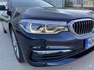Blue BMW 520 2017 in Vilnius, with an engine capacity of 2.00 L and mileage of 210 thousand km for 17000 €, photo 25 on AUTOMOTO.COM.LV
