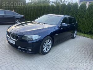 Blue BMW 520 2017 in Riga, with an engine capacity of 2.00 L and mileage of 316 thousand km for 8500 €, photo  on AUTOMOTO.COM.LV