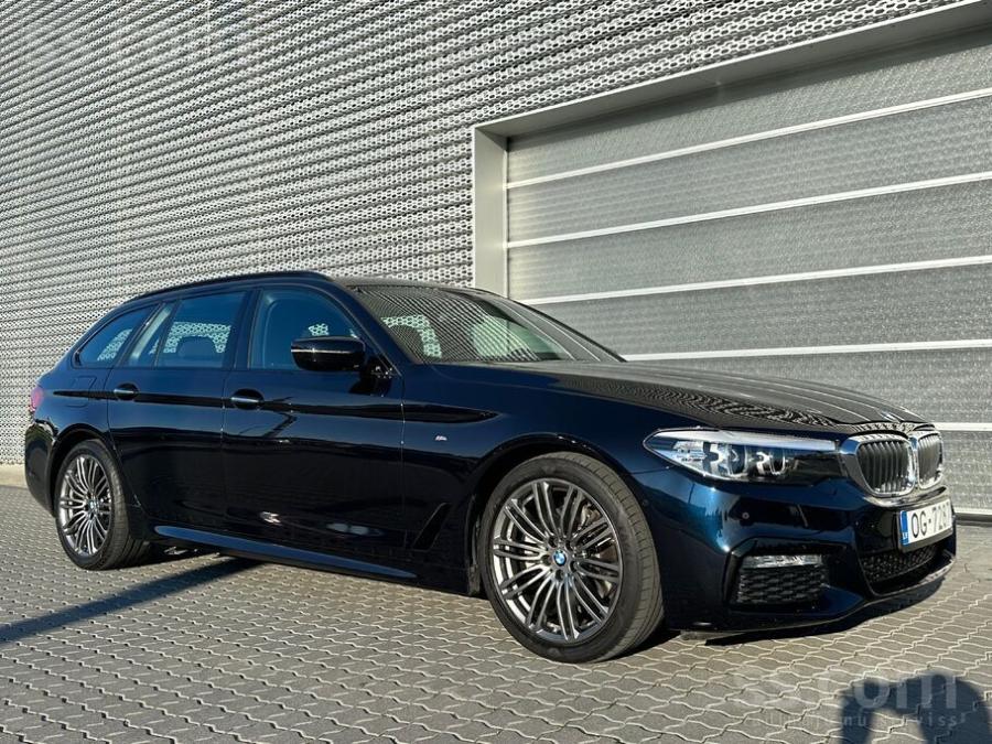 Zils BMW 520 2018 Rīga, ar dzinēja tilpumu 2.00 L un nobraukumu 270 tūkst. km par 16999 €, foto 1 vietnē AUTOMOTO.COM.LV