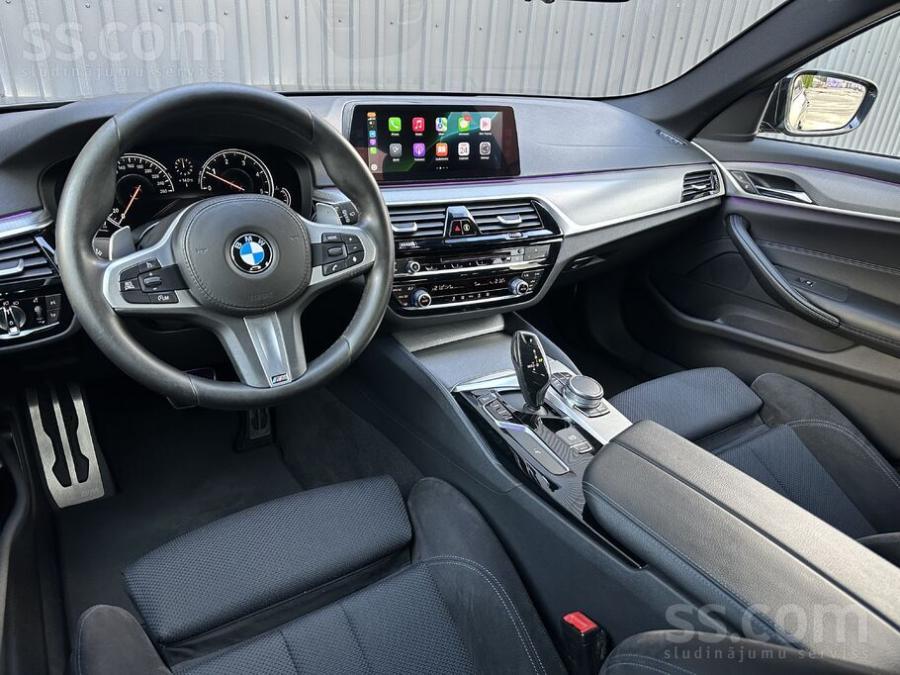 Zils BMW 520 2018 Rīga, ar dzinēja tilpumu 2.00 L un nobraukumu 270 tūkst. km par 16999 €, foto 9 vietnē AUTOMOTO.COM.LV
