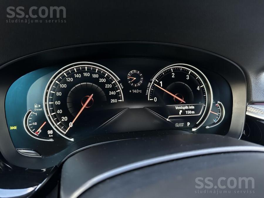 Zils BMW 520 2018 Rīga, ar dzinēja tilpumu 2.00 L un nobraukumu 270 tūkst. km par 16999 €, foto 14 vietnē AUTOMOTO.COM.LV