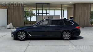 Blue BMW 520 2018 in Riga, with an engine capacity of 2.00 L and mileage of 193 thousand km for 19900 €, photo 5 on AUTOMOTO.COM.LV