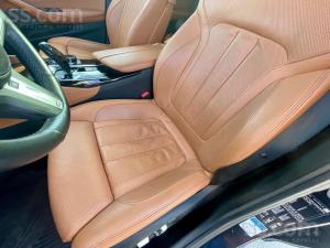 Blue BMW 520 2018 in Riga, with an engine capacity of 2.00 L and mileage of 193 thousand km for 19900 €, photo 12 on AUTOMOTO.COM.LV