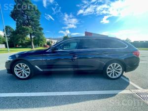 Blue BMW 520 2018 in Riga, with an engine capacity of 2.00 L and mileage of 193 thousand km for 19900 €, photo 28 on AUTOMOTO.COM.LV