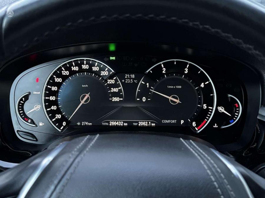 Zils BMW 520 2018 Utena, ar dzinēja tilpumu 2.00 L un nobraukumu 266 tūkst. km par 13450 €, foto 21 vietnē AUTOMOTO.COM.LV
