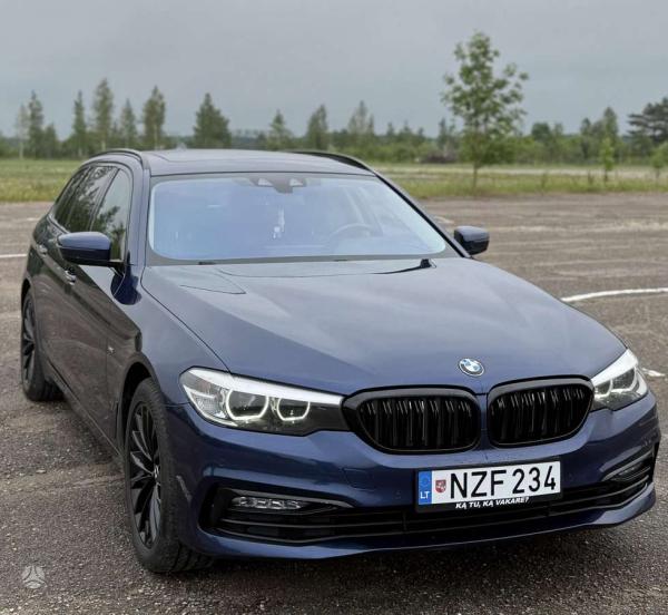 Blue BMW 520 2018 in Klaipeda, with an engine capacity of 2.00 L and mileage of 238 thousand km for 14000 €, photo 7 on AUTOMOTO.COM.LV