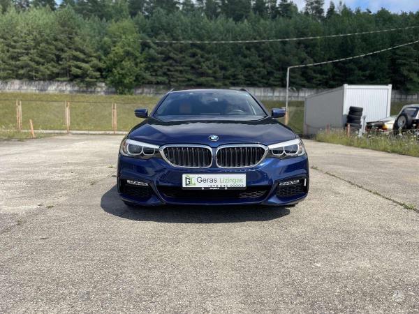 Blue BMW 520 2018 in Vilnius, with an engine capacity of 2.00 L and mileage of 244 thousand km for 17500 €, photo 3 on AUTOMOTO.COM.LV