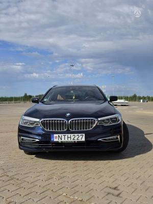 Синий БМВ 520 2018 в Вильнюс, объемом двигателя 2.00 л и пробегом 215 тыс. км за 17999 €, фото 3 на AUTOMOTO.COM.LV