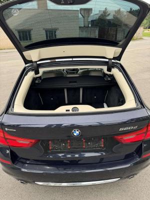 Синий БМВ 520 2018 в Вильнюс, объемом двигателя 2.00 л и пробегом 192 тыс. км за 16700 €, фото 17 на AUTOMOTO.COM.LV