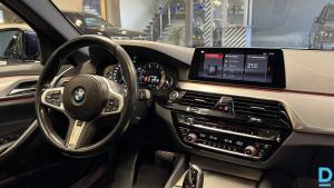 Zils BMW 520 2019 Mārupe, ar dzinēja tilpumu 2.00 L un nobraukumu 249 tūkst. km par 16990 €, foto 9 vietnē AUTOMOTO.COM.LV