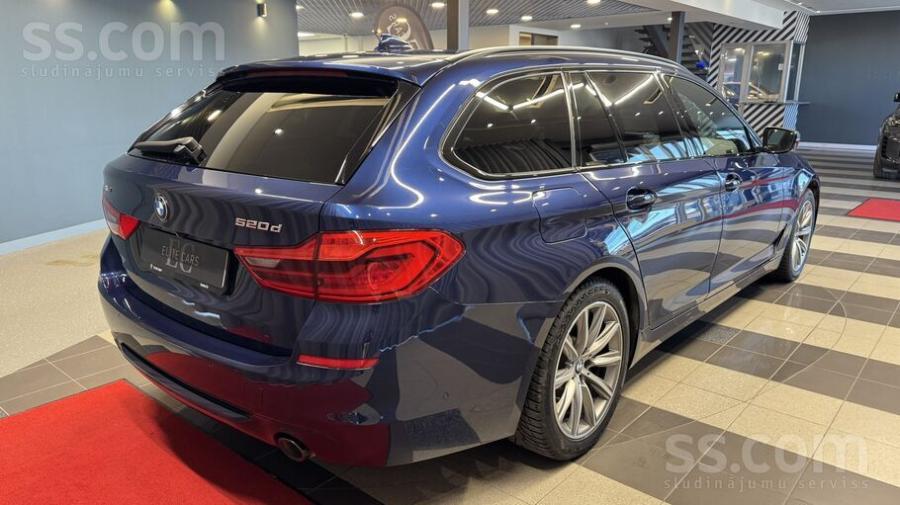 Zils BMW 520 2019 Rīga, ar dzinēja tilpumu 2.00 L un nobraukumu 249 tūkst. km par 16990 €, foto 6 vietnē AUTOMOTO.COM.LV